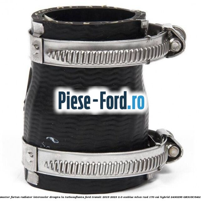 Conector furtun radiator intercooler dreapta la turbosuflanta Ford ...