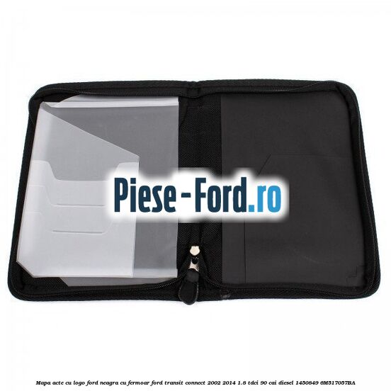 Mapa acte cu logo Ford neagra cu fermoar Ford Transit Connect 2002-2014 ...